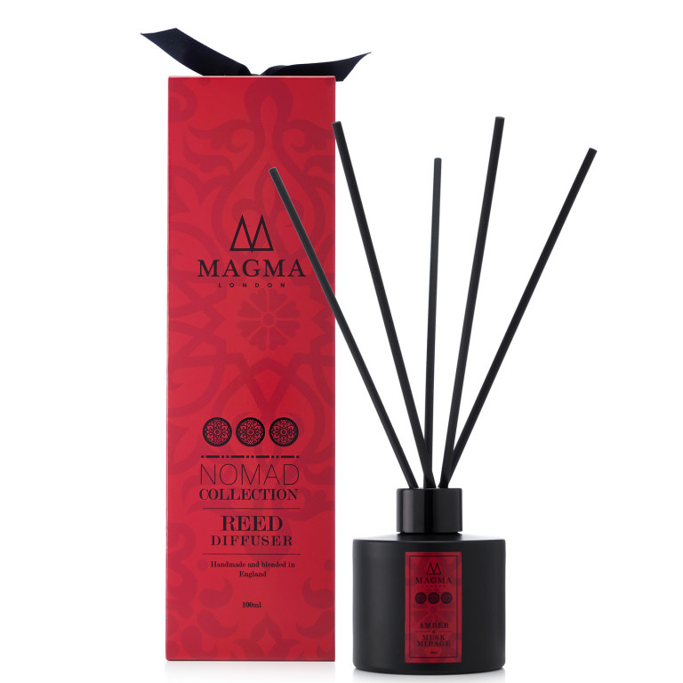 Amber Musk Mirage Reed Diffuser (100ml) – Magma London